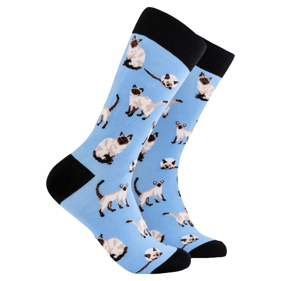 Siamese Cat Socks | Socktopus · Wholesale Socktopus