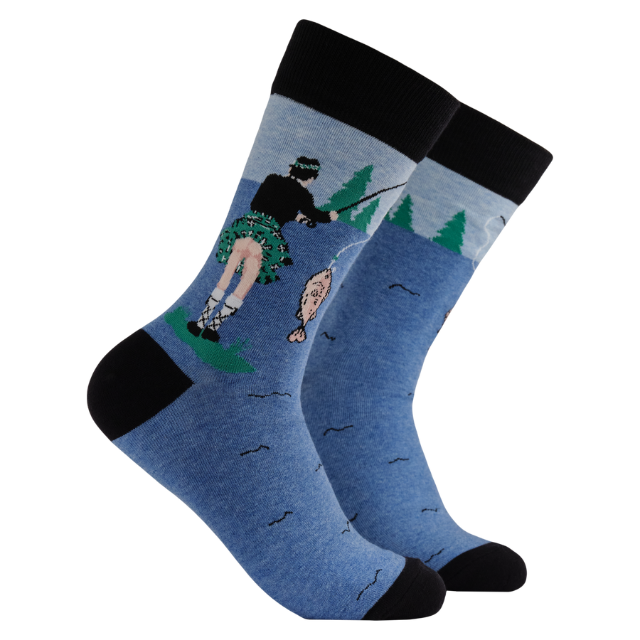 Tartan Bum Fishing Socks · Wholesale Socktopus