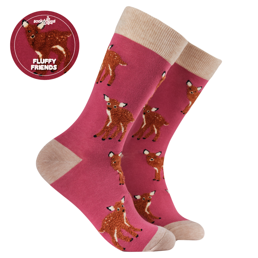 Fluffy Bambi Socks · Wholesale Socktopus